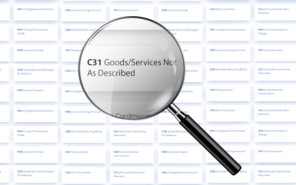 Chargeback Reason Codes | MidMetrics™